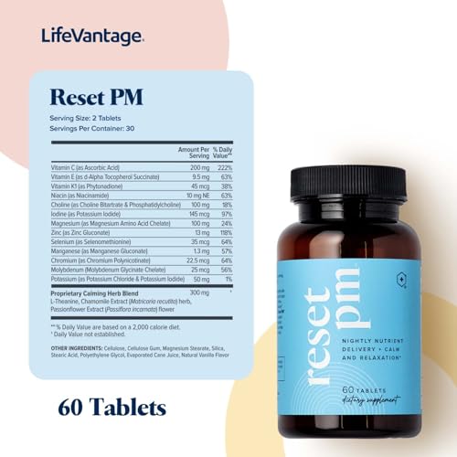 optimal health blended vitamin & mineral supplements