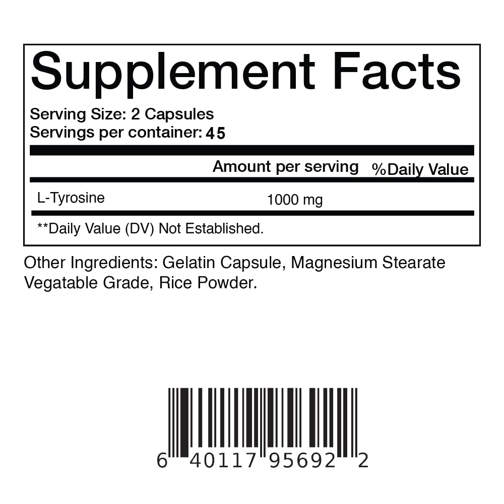 optimal health L-Tyrosine benefits