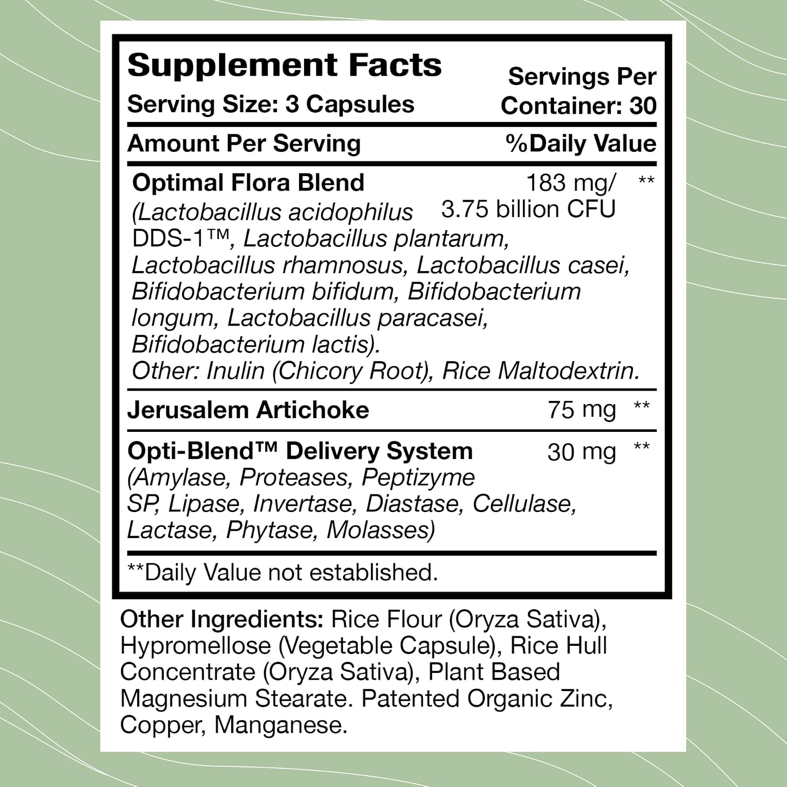 Optimal Health probiotics for women's wellness