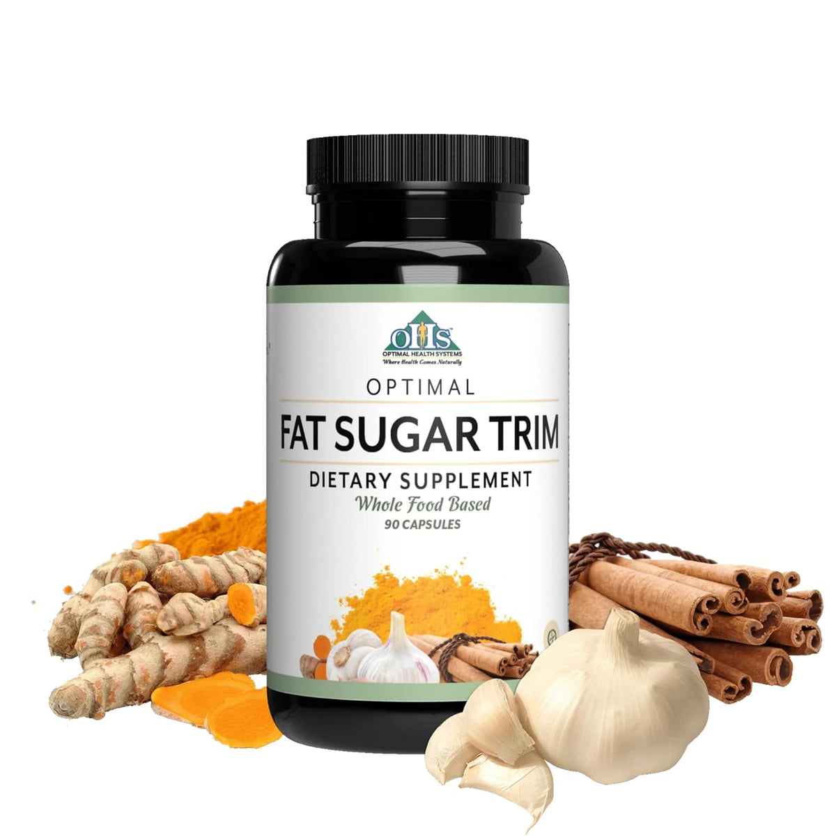 Optimal Health Systems Fat Sugar Trim capsules for weight management