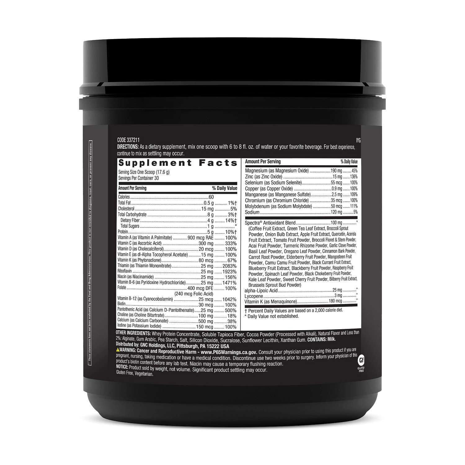 optimal health vitamin powder