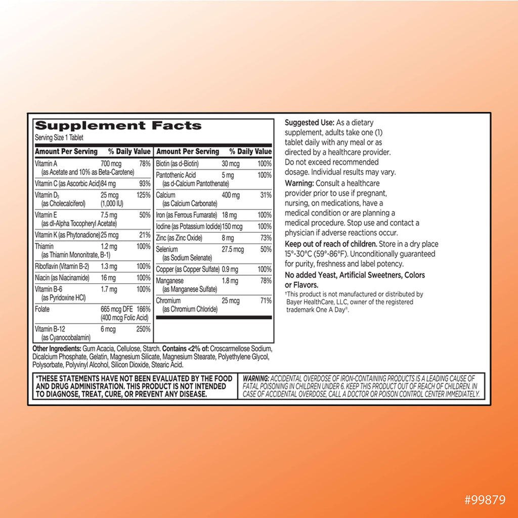 optimal health vitamin tablets for women