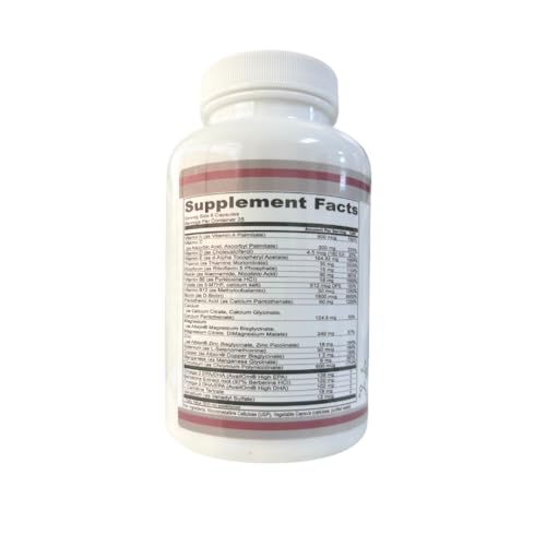 optimal health with blended vitamin & mineral supplements