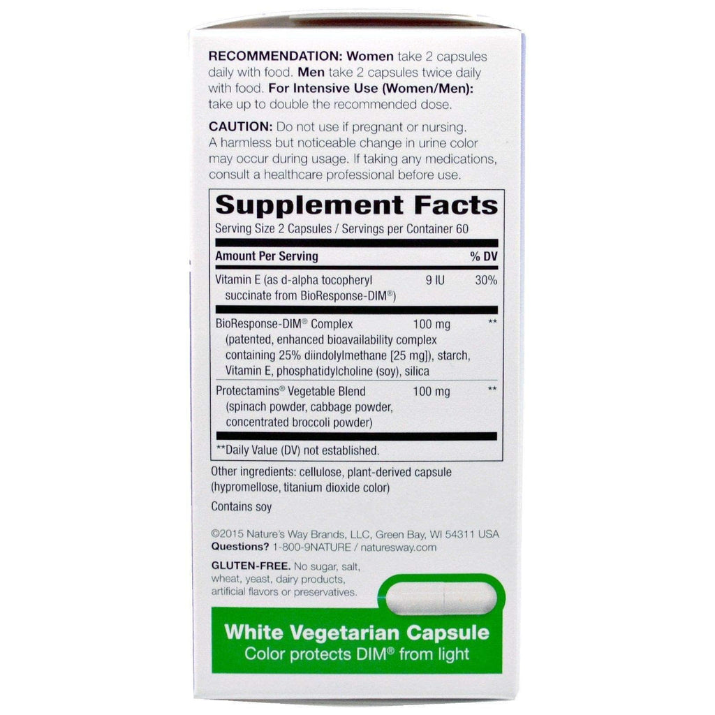 Optimal health with DIM-Plus capsules