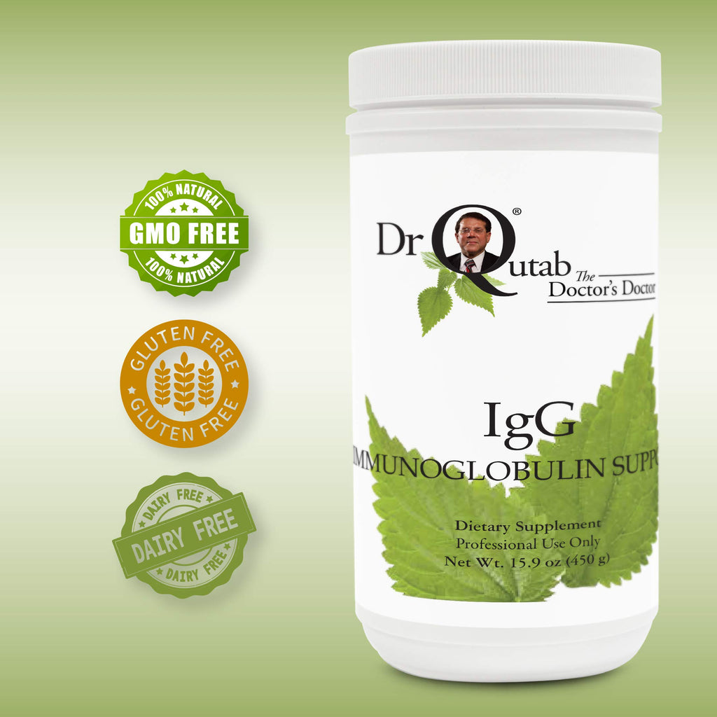 optimal health with IgG immunoglobulin supplements