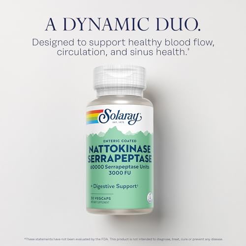 Optimal health with Serrapeptase blend