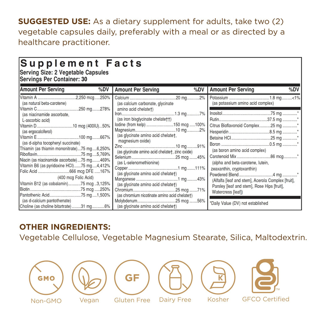 Optimal health with Solgar vitamins
