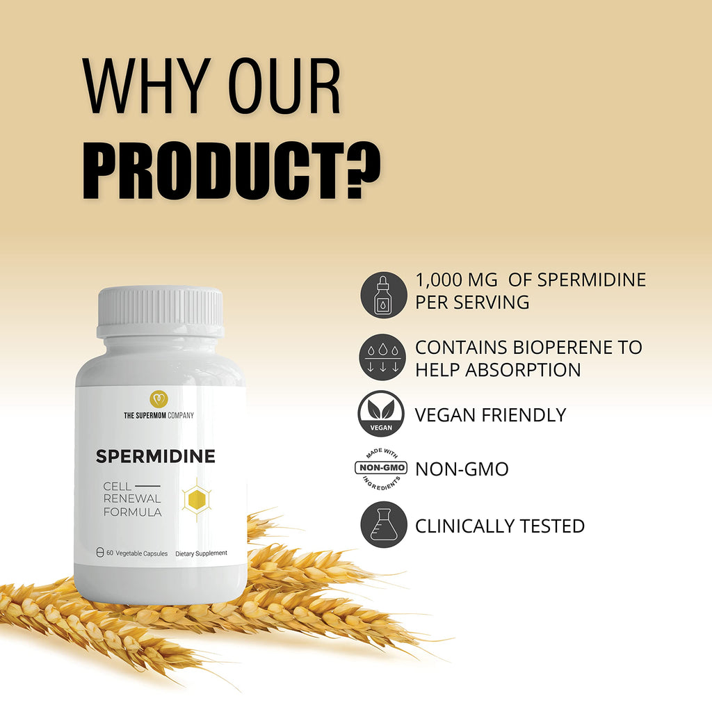Optimal health with spermidine capsules