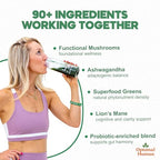 optimal human mushroom blend for wellness