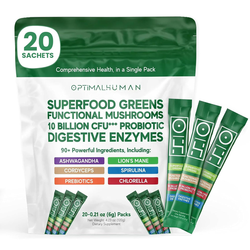 OPTIMAL HUMAN superfood greens powder