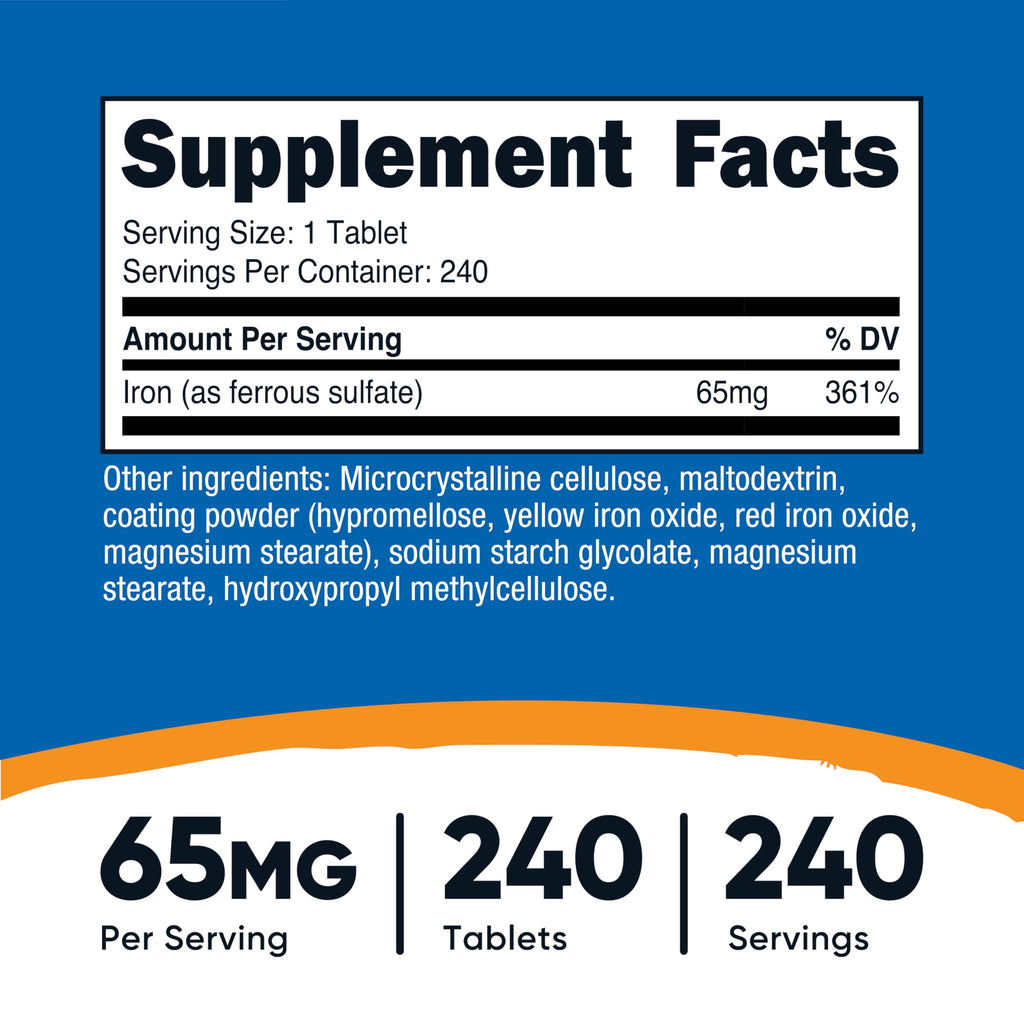 Optimal iron support for women