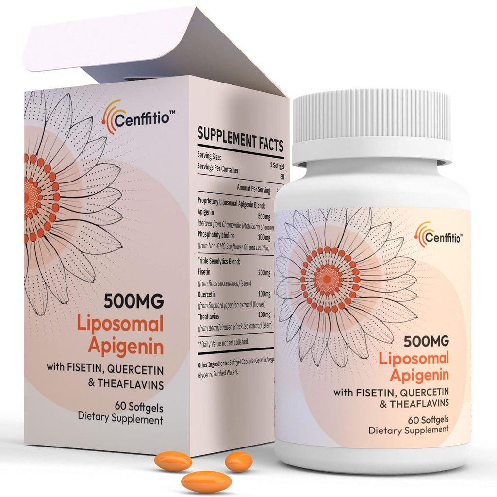 Optimal Liposomal Apigenin softgels