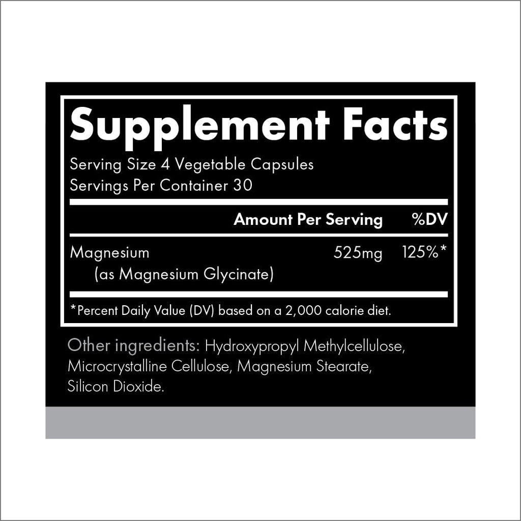 optimal magnesium levels with glycinate