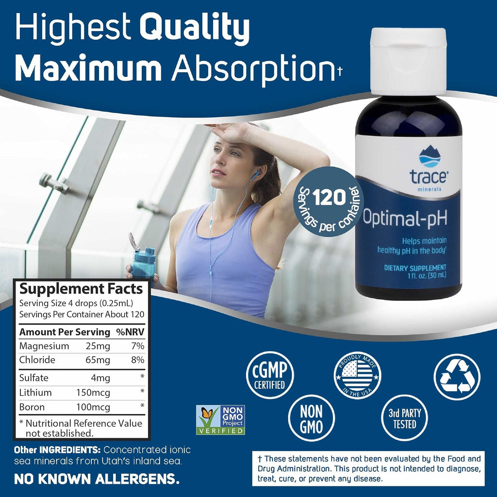 optimal pH ionic mineral formula