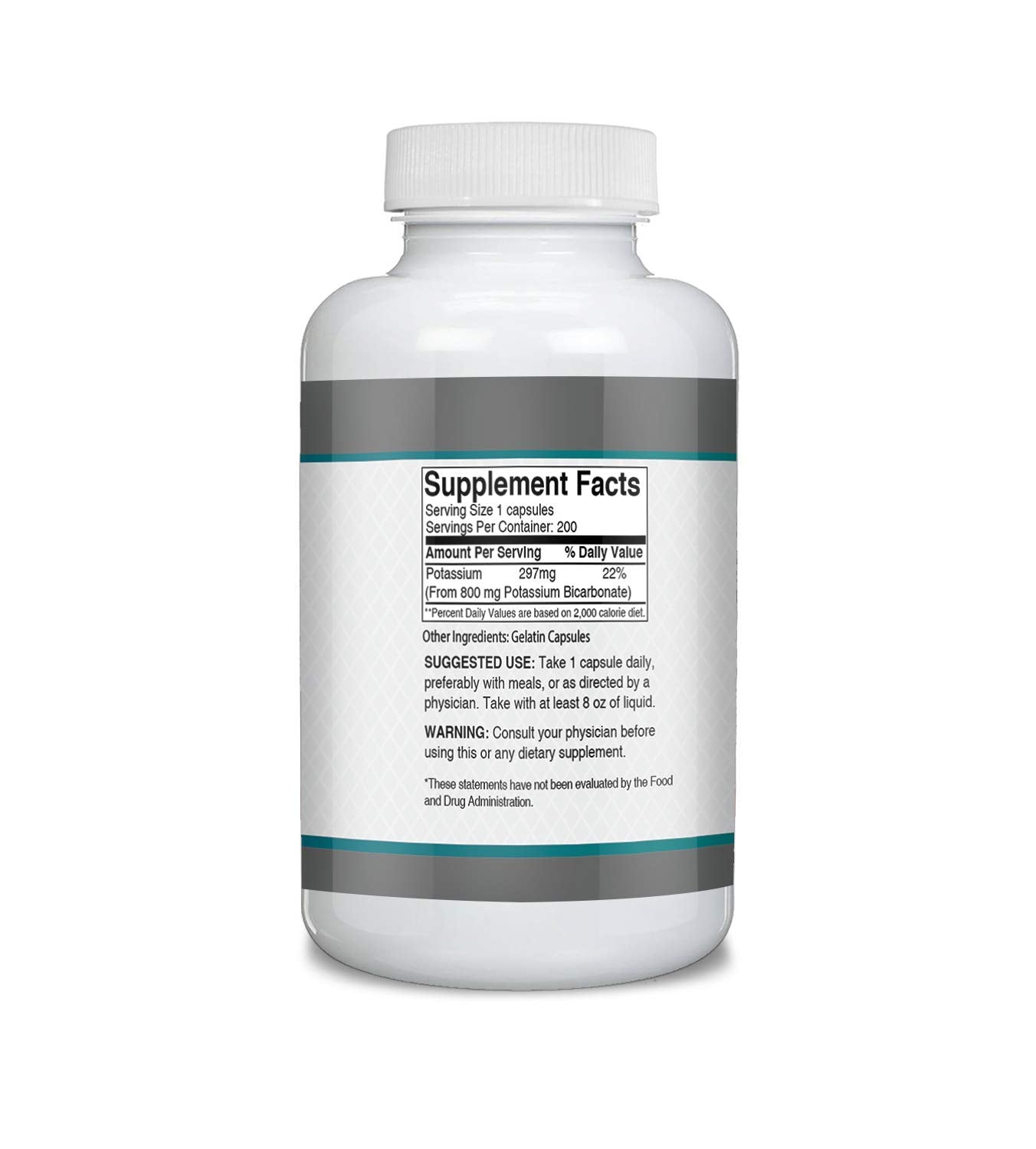 optimal potassium levels with capsules