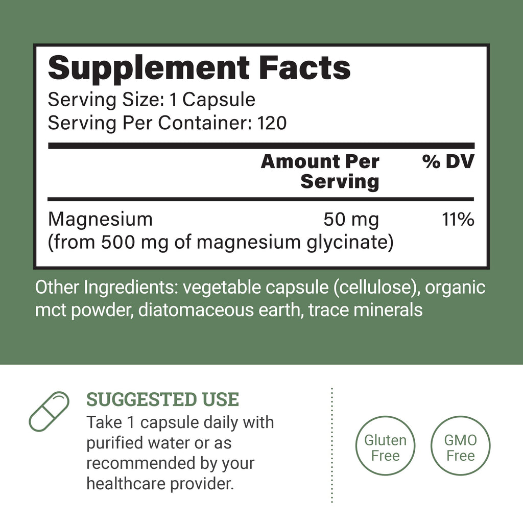 optimal relief with magnesium supplement