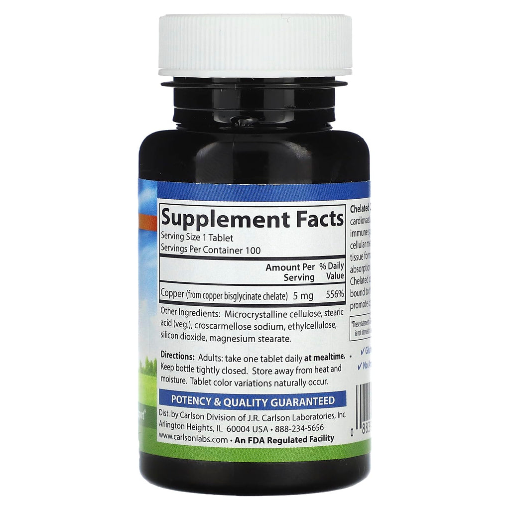 optimal wellness with chelated copper