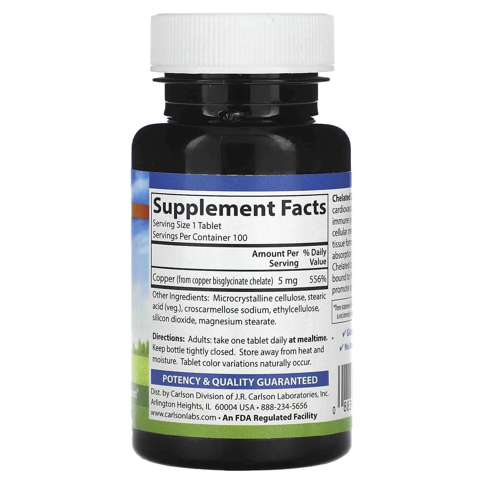 optimal wellness with chelated copper
