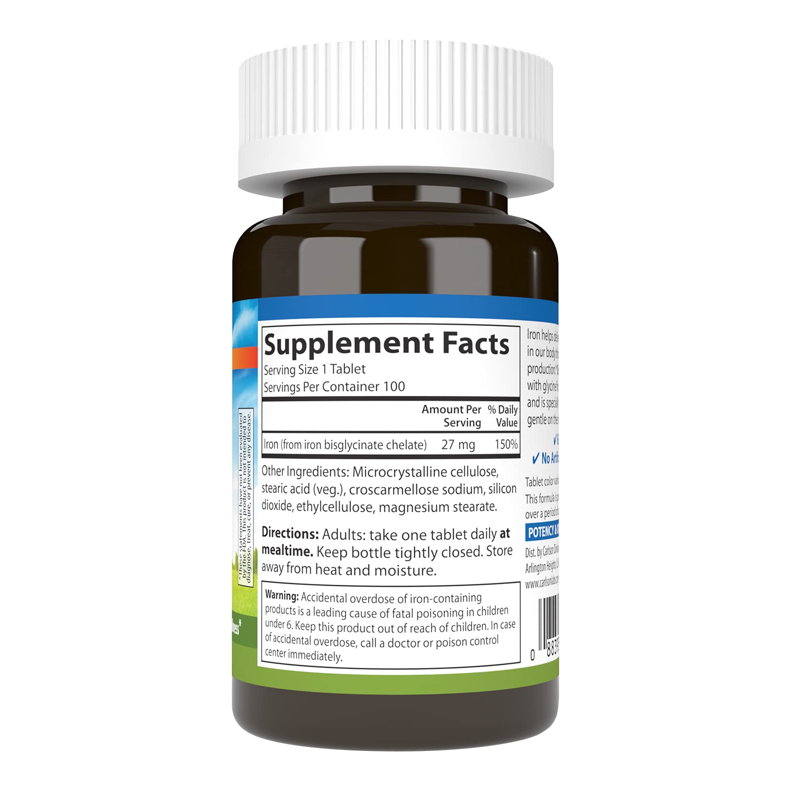 Optimal wellness with iron tablets