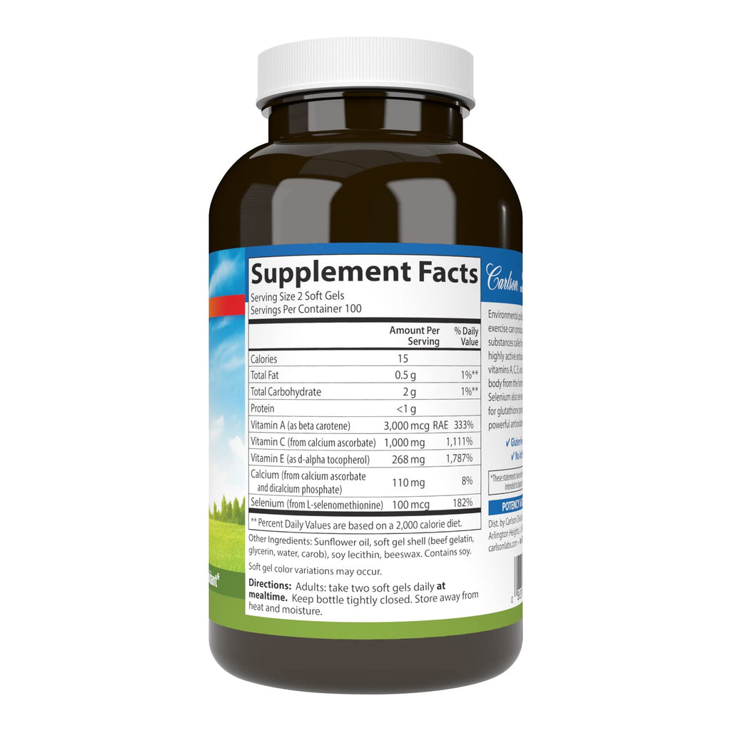 Optimal wellness with selenium softgels