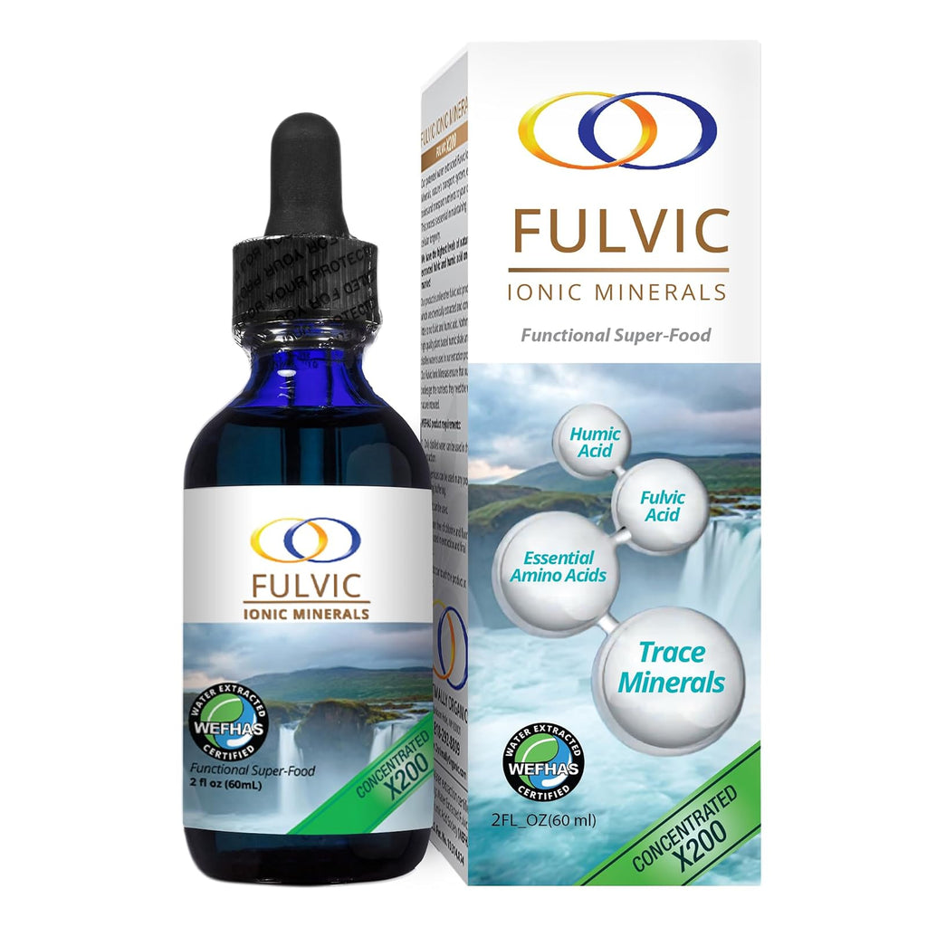 Optimally Organic fulvic ionic minerals benefits
