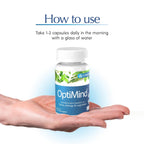 Optimind brain supplement for clarity