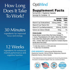 Optimind brain supplement for productivity