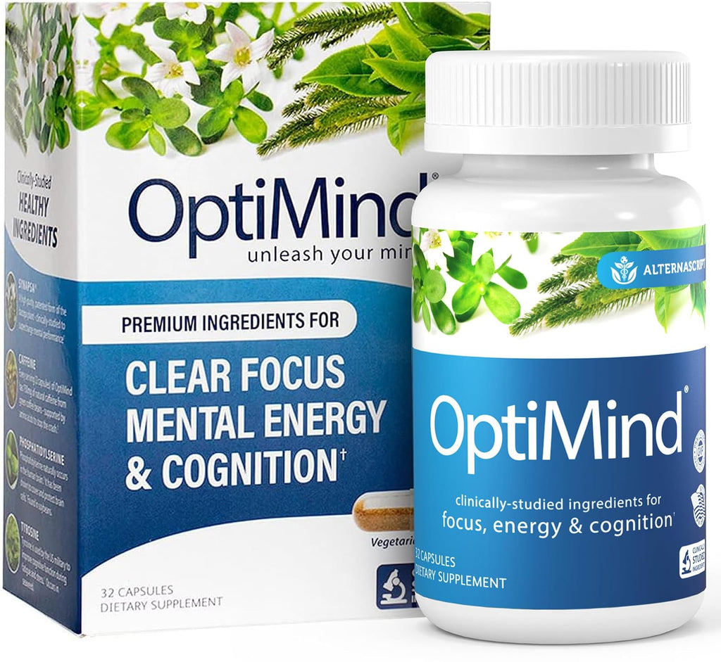 Optimind nootropic brain supplement capsules