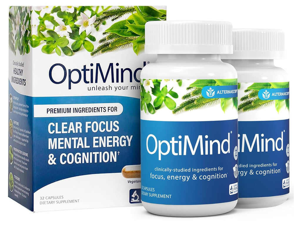 Optimind nootropic brain supplement capsules