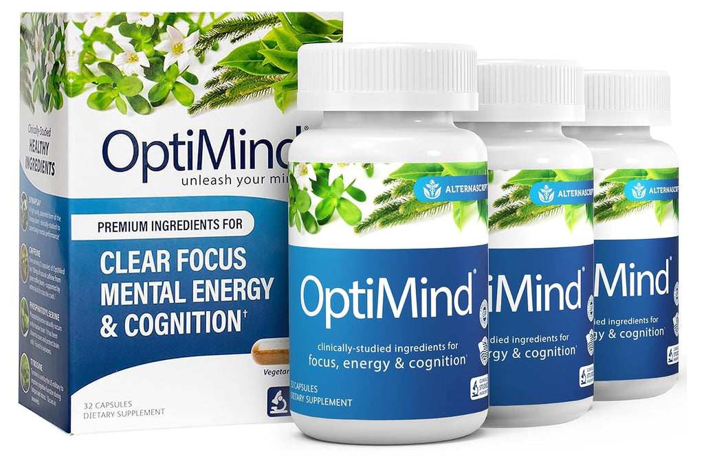 Optimind nootropic brain supplement capsules