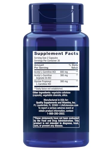optimized acetyl l-carnitine supplement