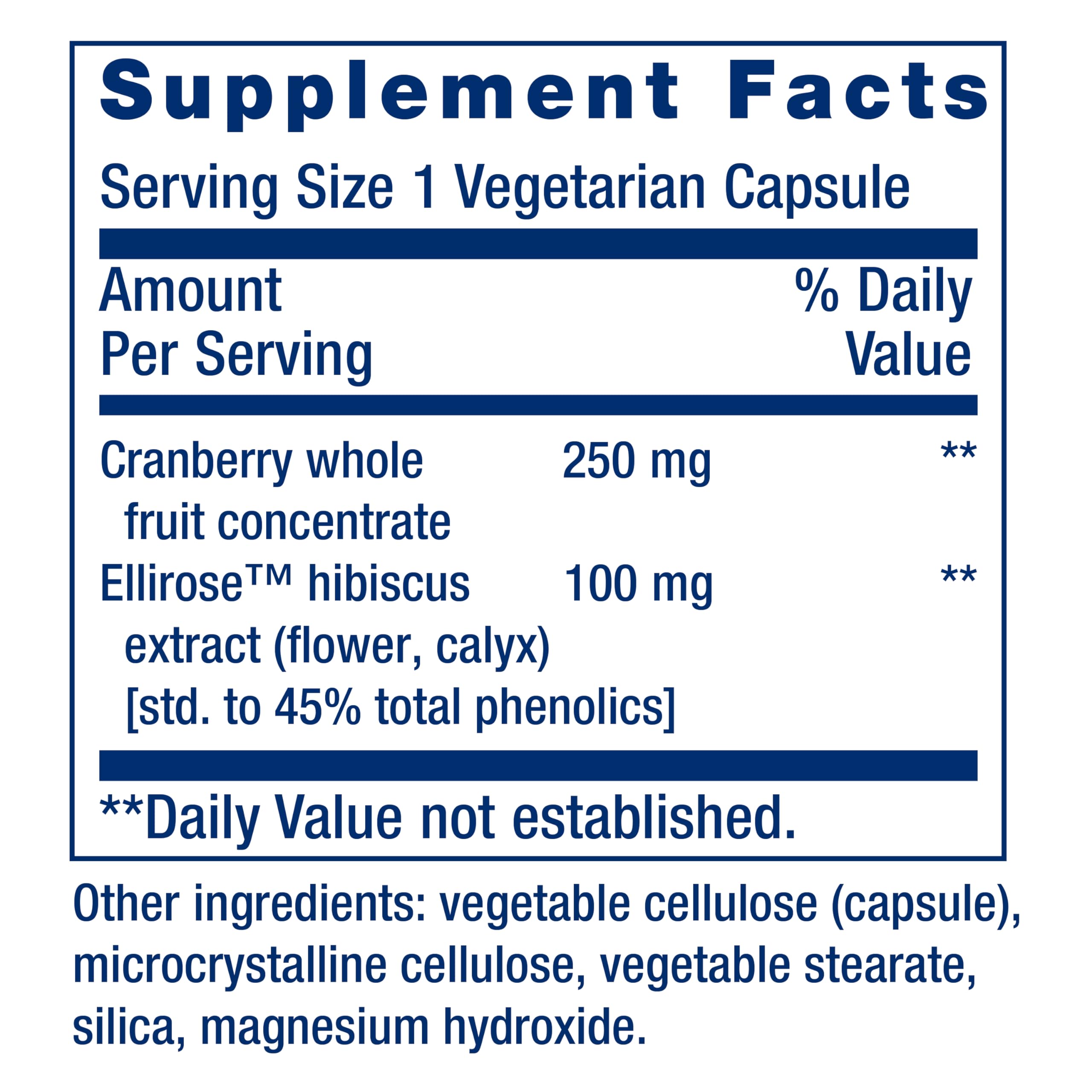 optimized cranberry whole fruit formula