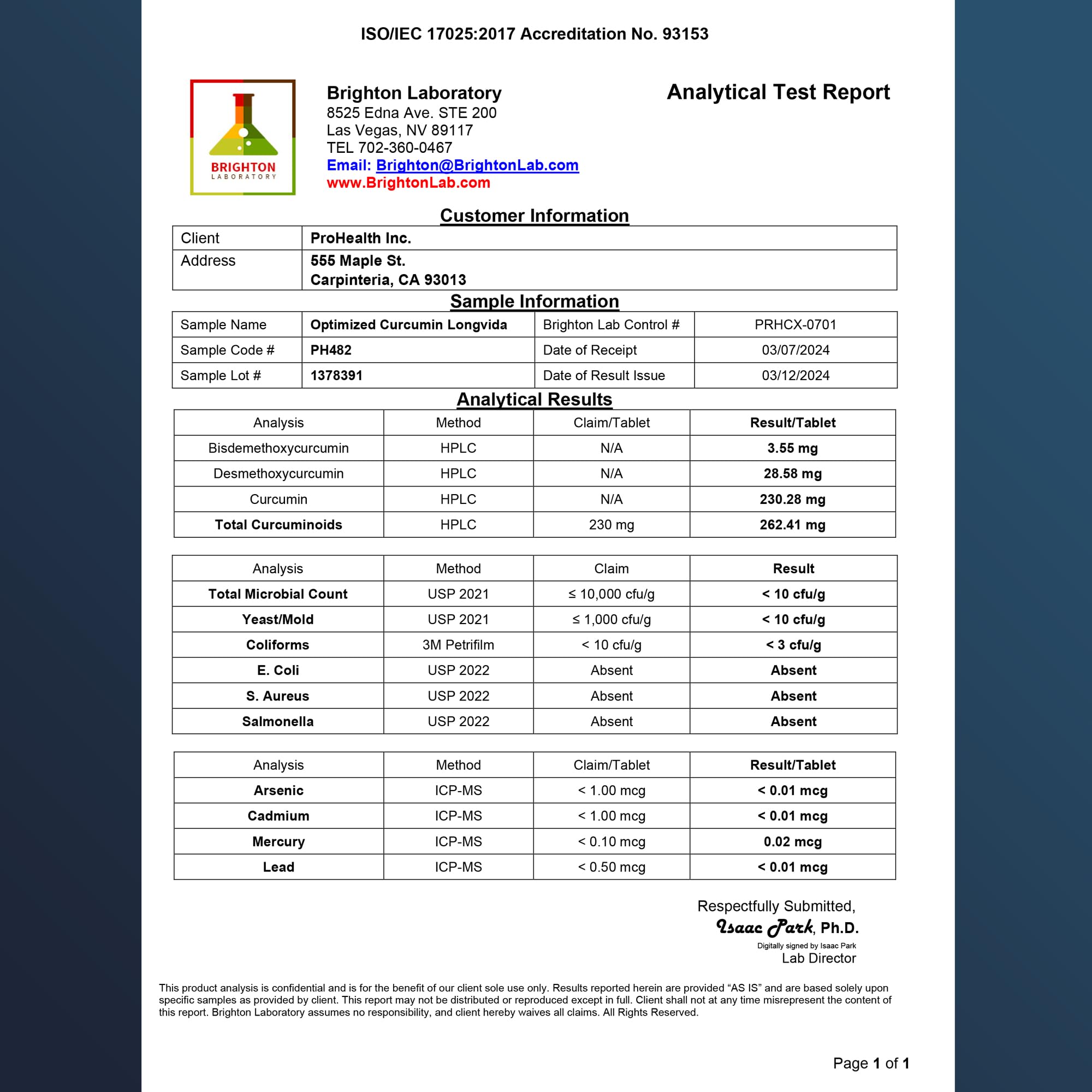 optimized curcumin for better absorption