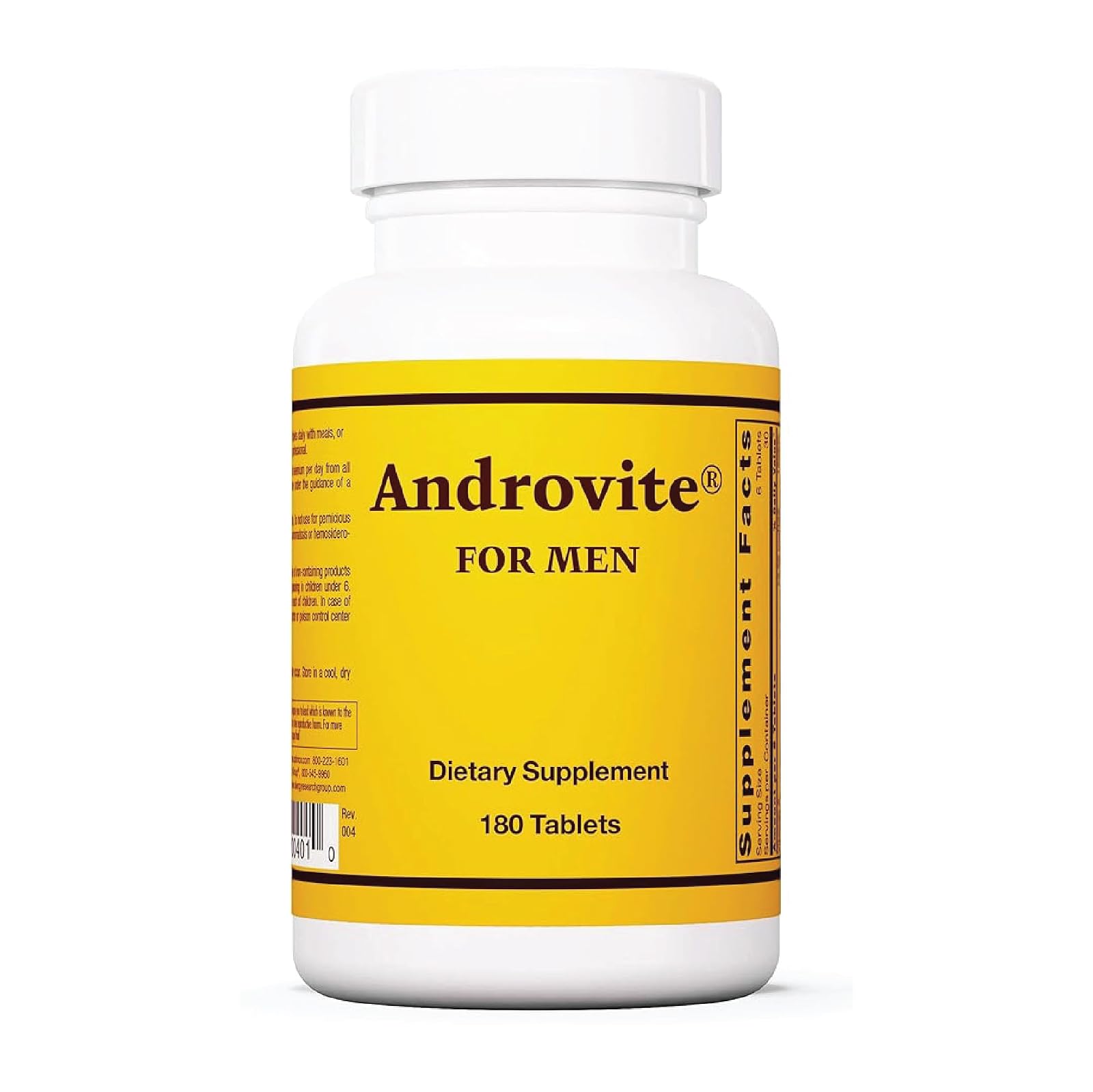 Optimox Androvite magnesium capsules