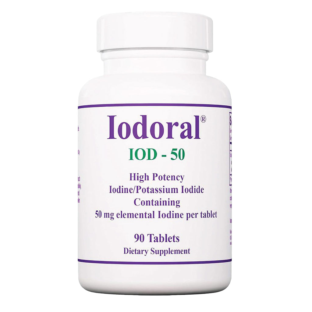 Optimox Iodoral iodine supplement tablets