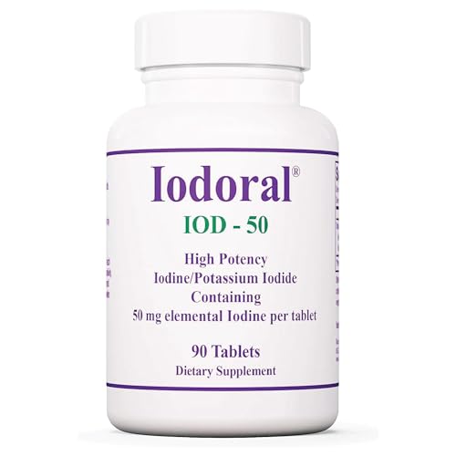 Optimox Iodoral iodine supplement tablets