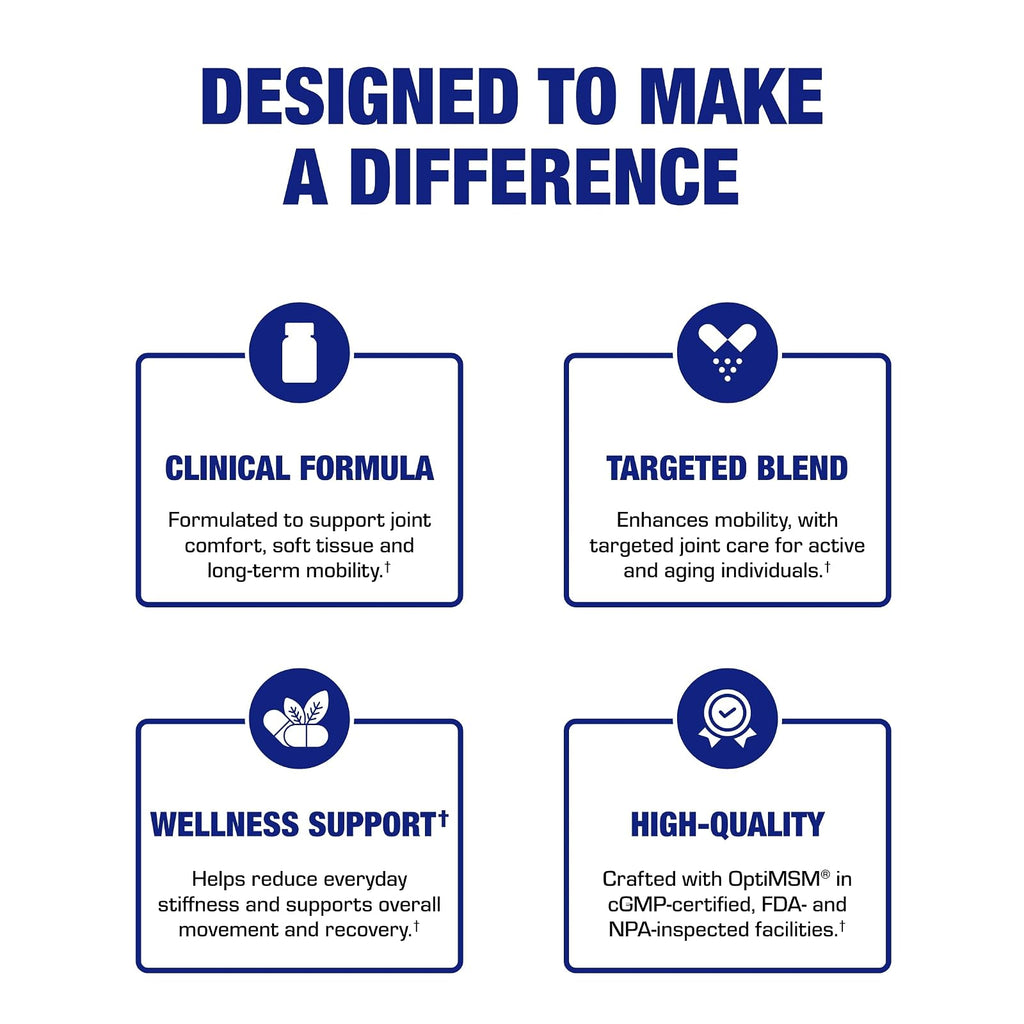 OptiMSM for overall health benefits