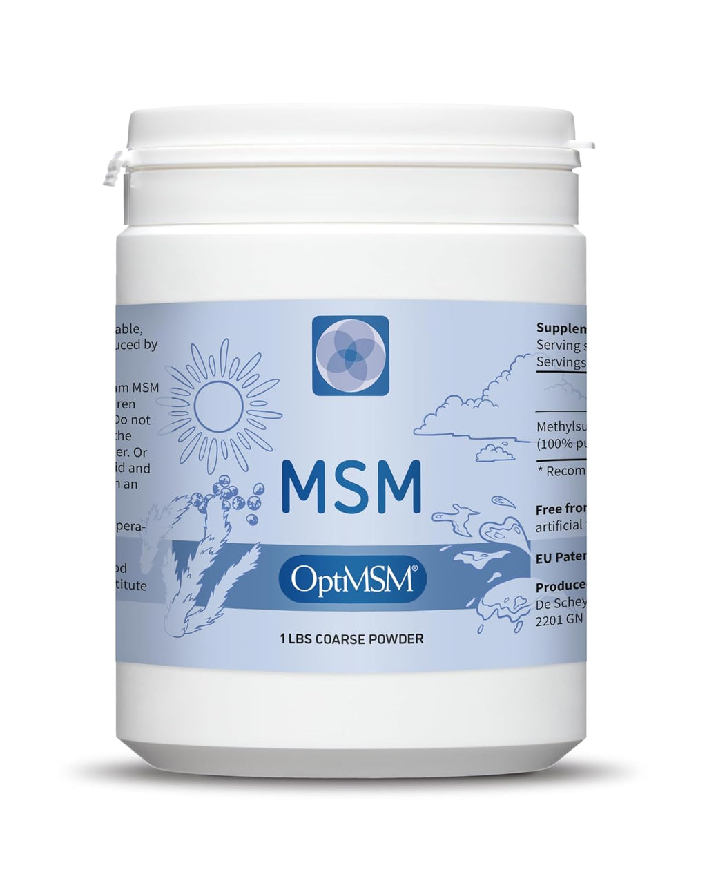 OptiMSM MSM powder for joint health