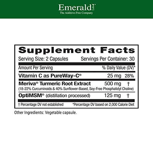 OptiMSM turmeric for inflammation relief