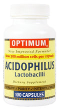 Optimum Acidophilus Lactobacilli for digestive health