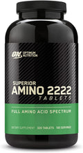 Optimum Nutrition amino acids tablets