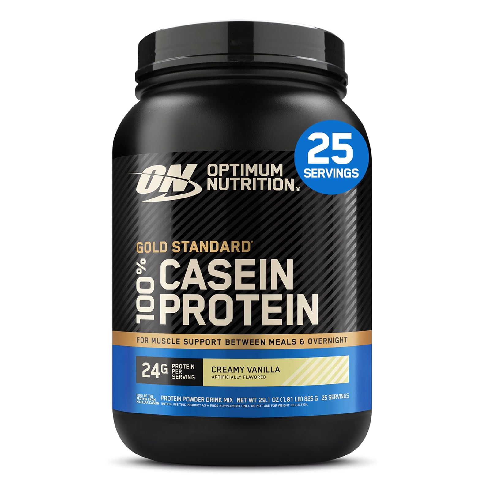 Optimum Nutrition casein protein powder