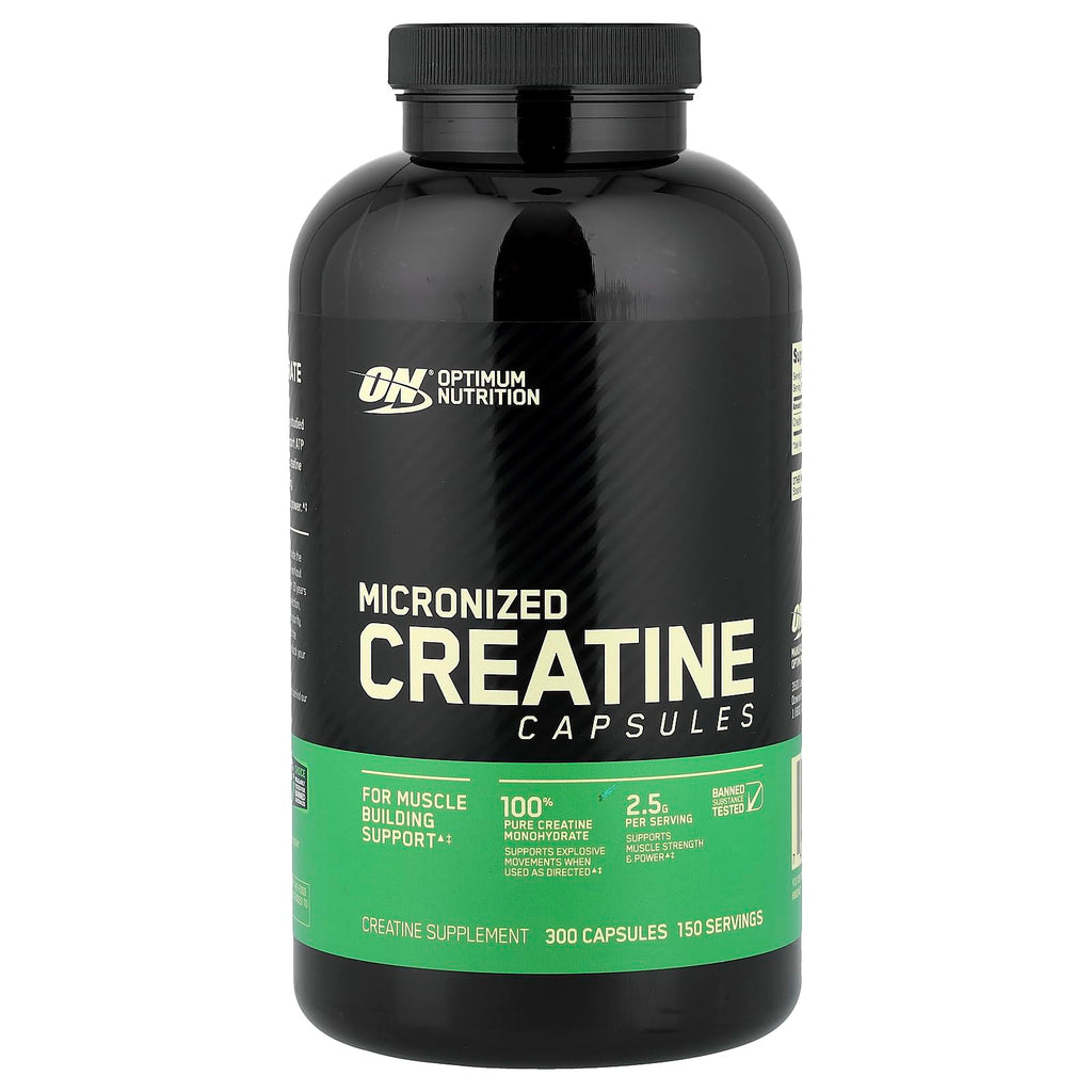 Optimum Nutrition creatine capsules for muscle gain
