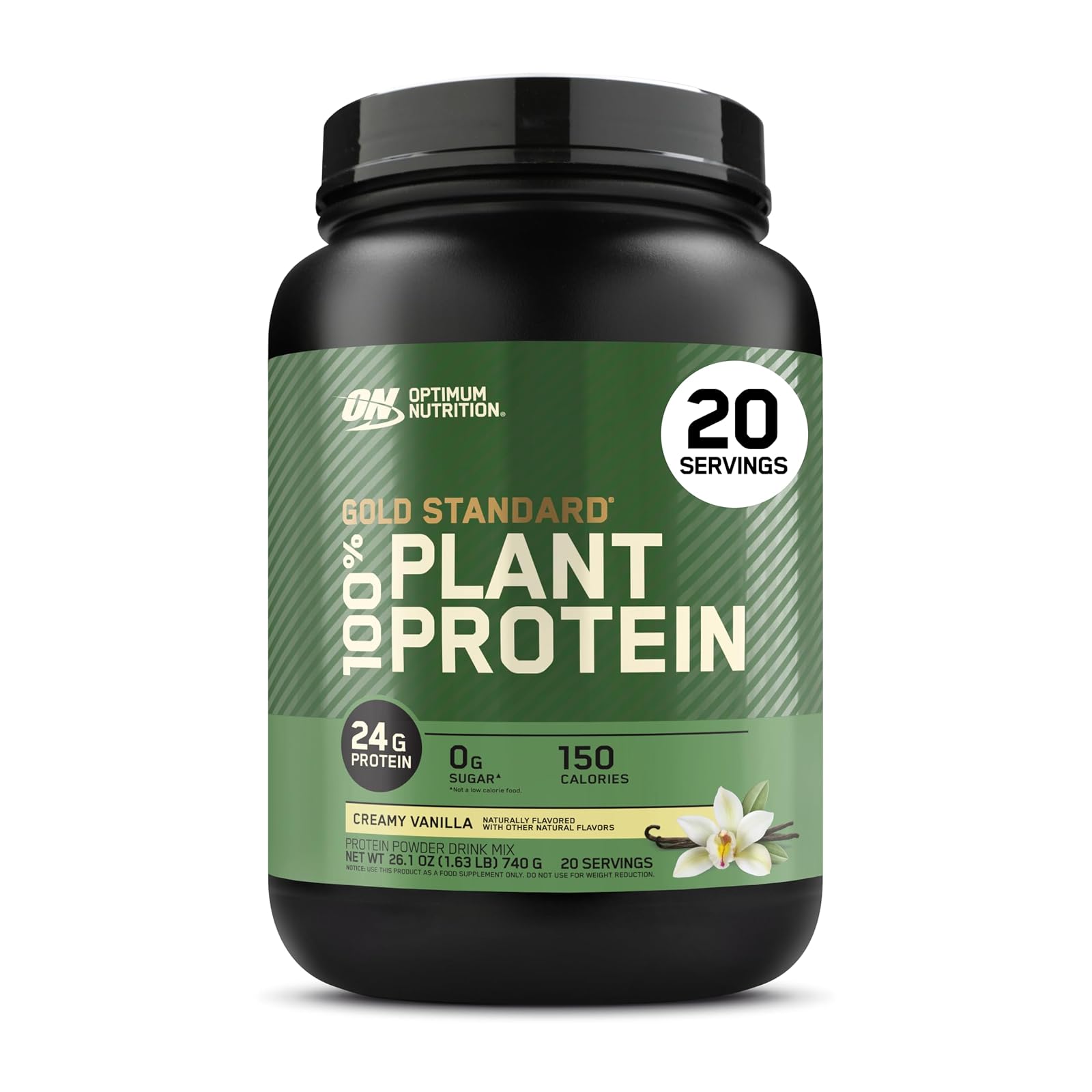 Optimum Nutrition plant based protein powder