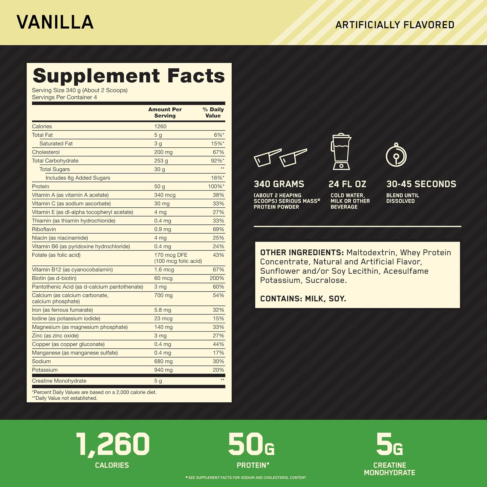 Optimum Nutrition protein for muscle gain