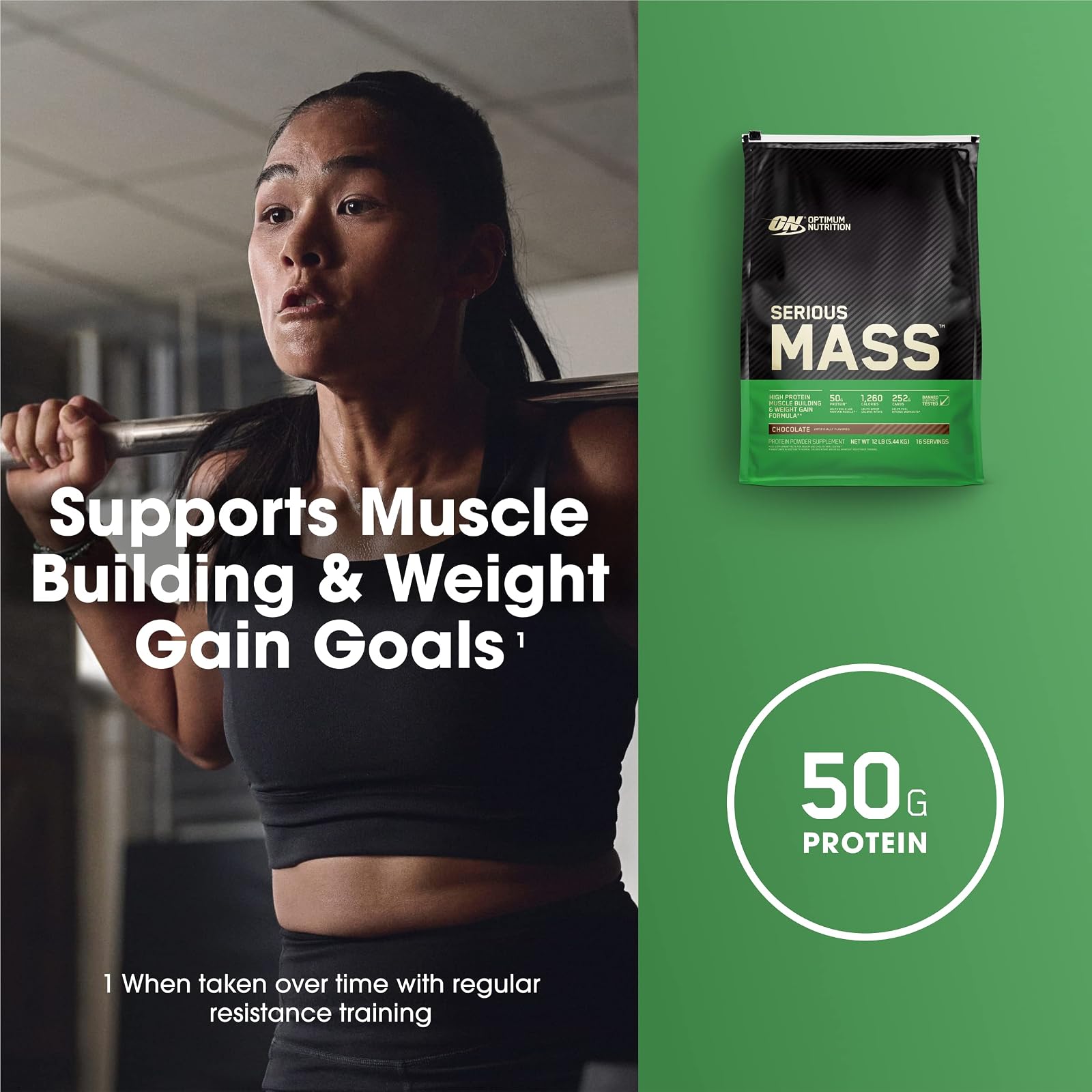 optimum nutrition weight gain supplement