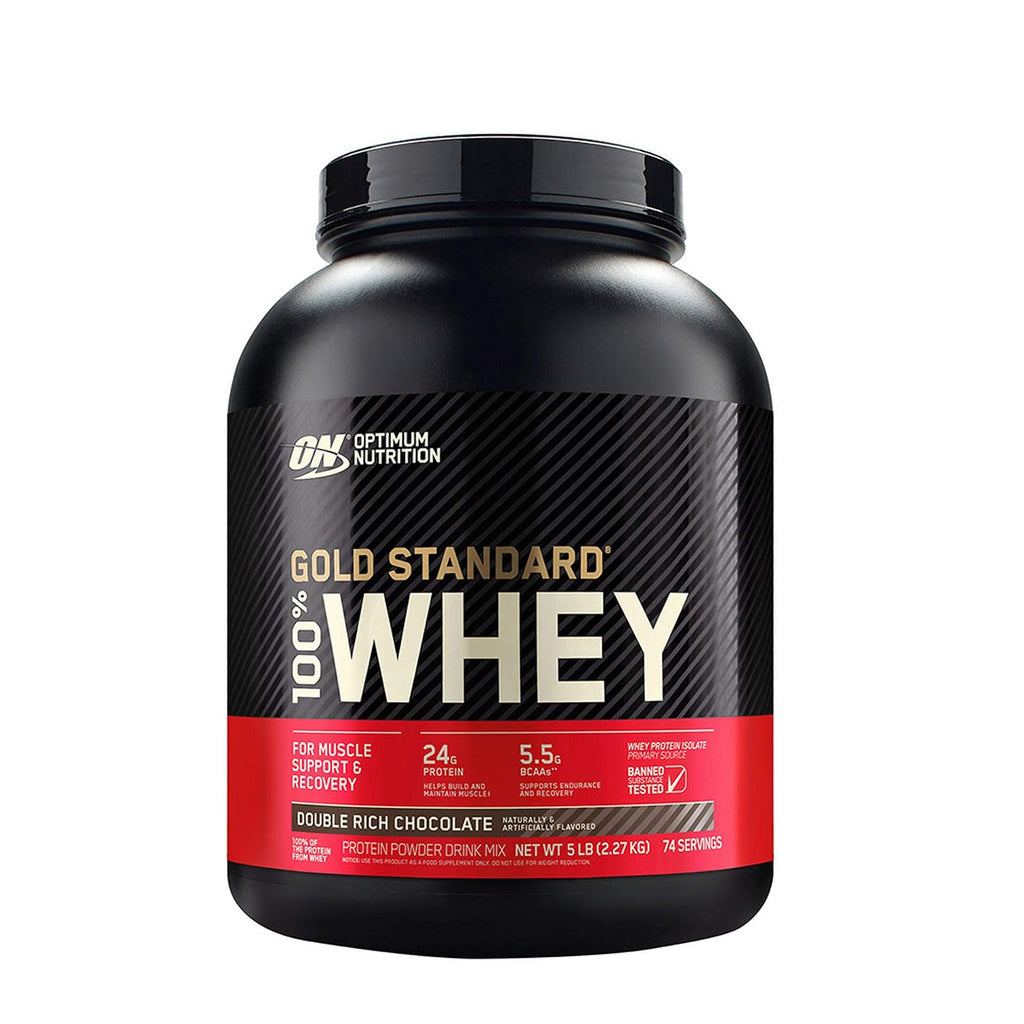 Optimum Nutrition whey protein chocolate flavour