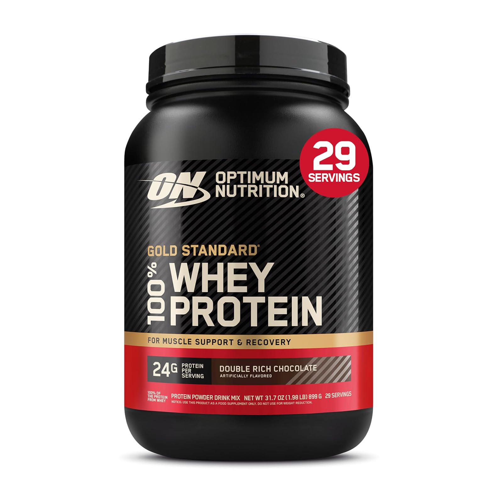 Optimum Nutrition whey protein double rich chocolate