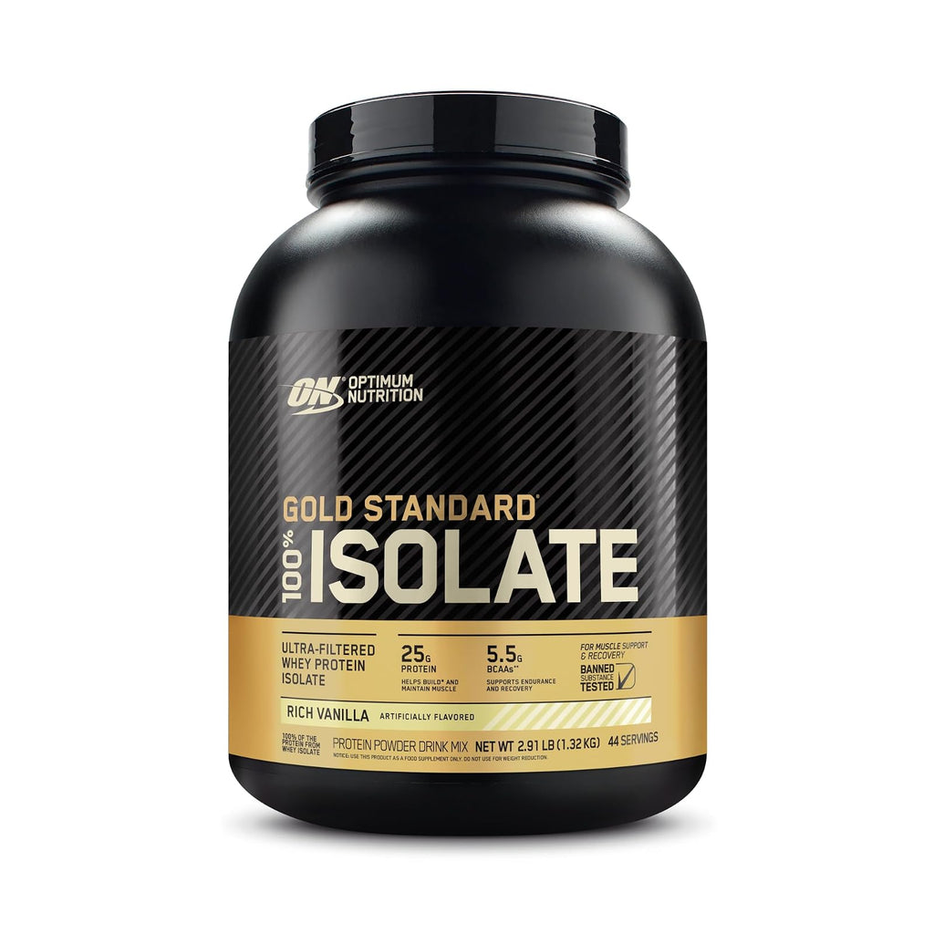 Optimum Nutrition whey protein isolate