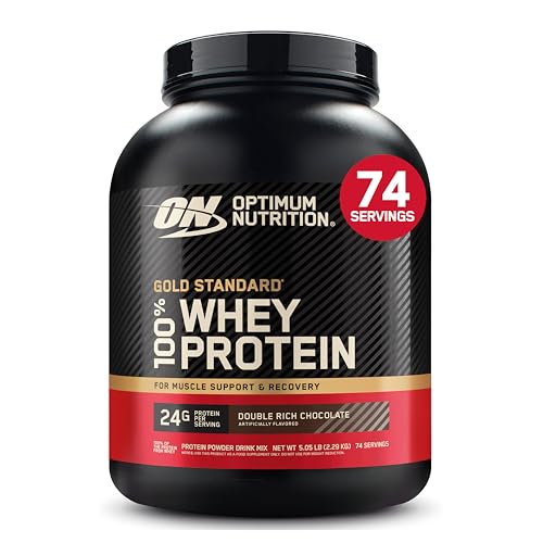Optimum Nutrition whey protein powder